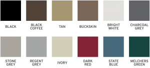 Carport Materials and Colour Guide | JAW Portable Buildings